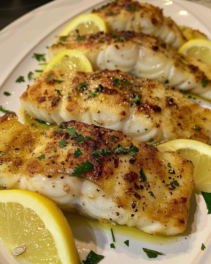 Zesty Lemon Butter Fish Fillet – glassika recipes