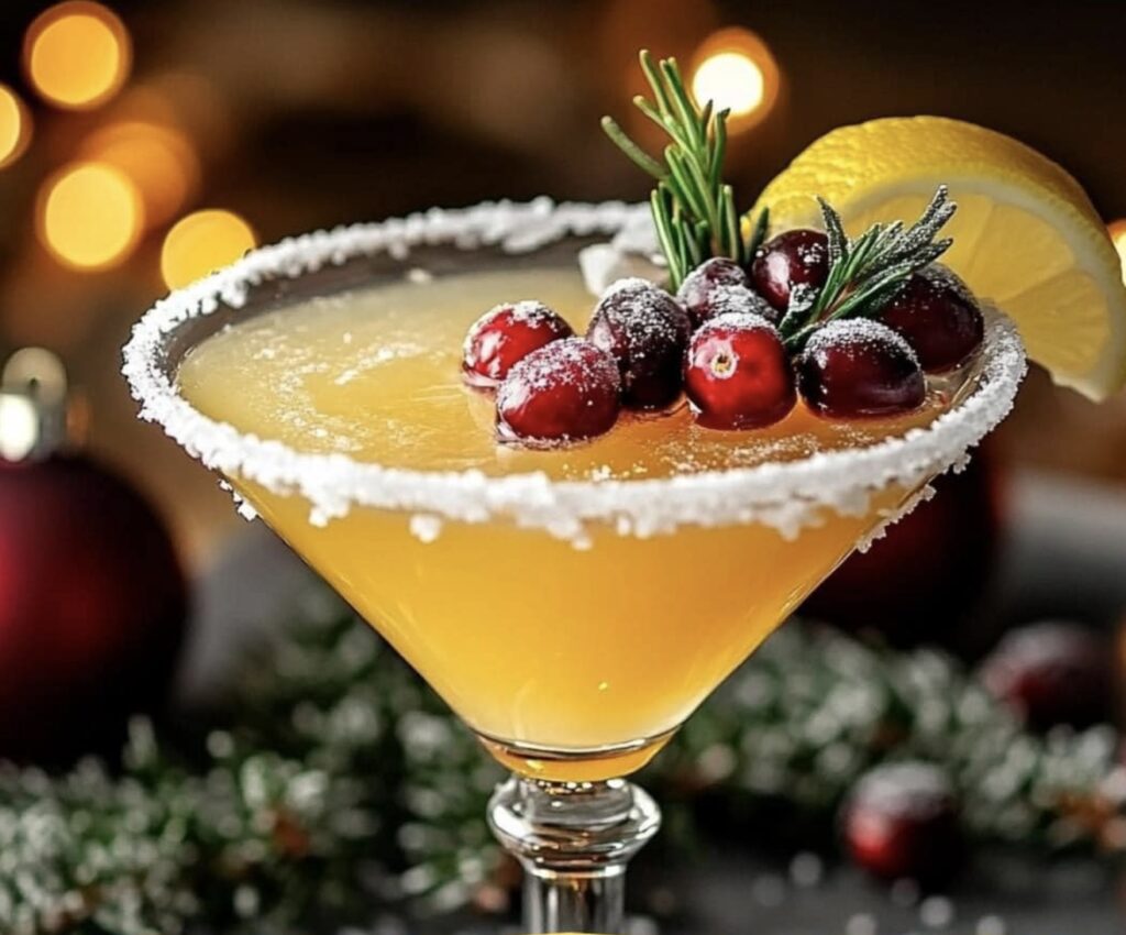 Christmas Lemon Drop Cosmo Recipe – glassika recipes