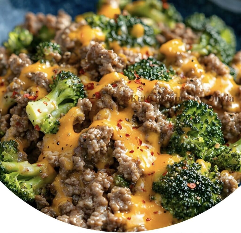 Keto Hamburger and Broccoli Skillet – glassika recipes