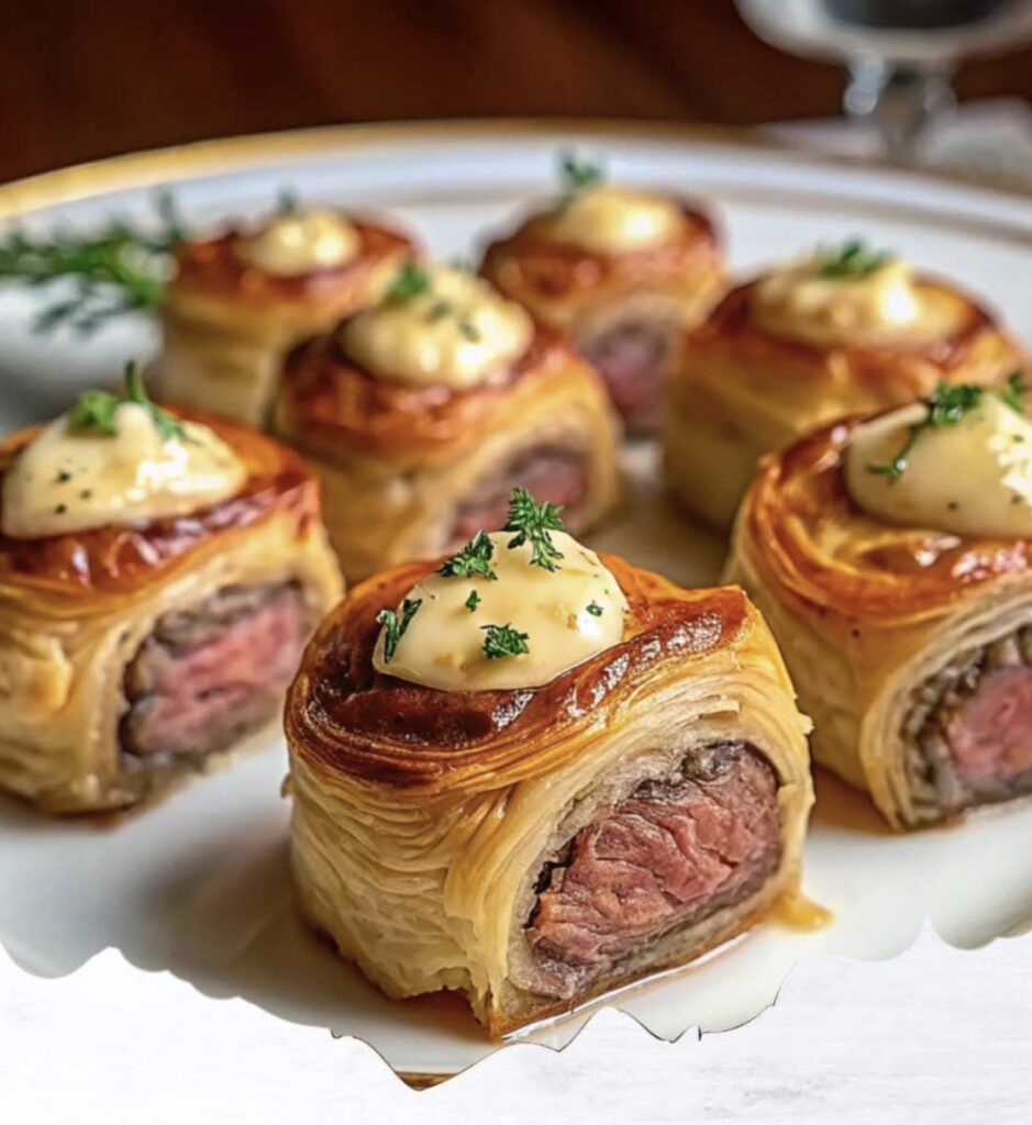Mini Beef Wellingtons – glassika recipes