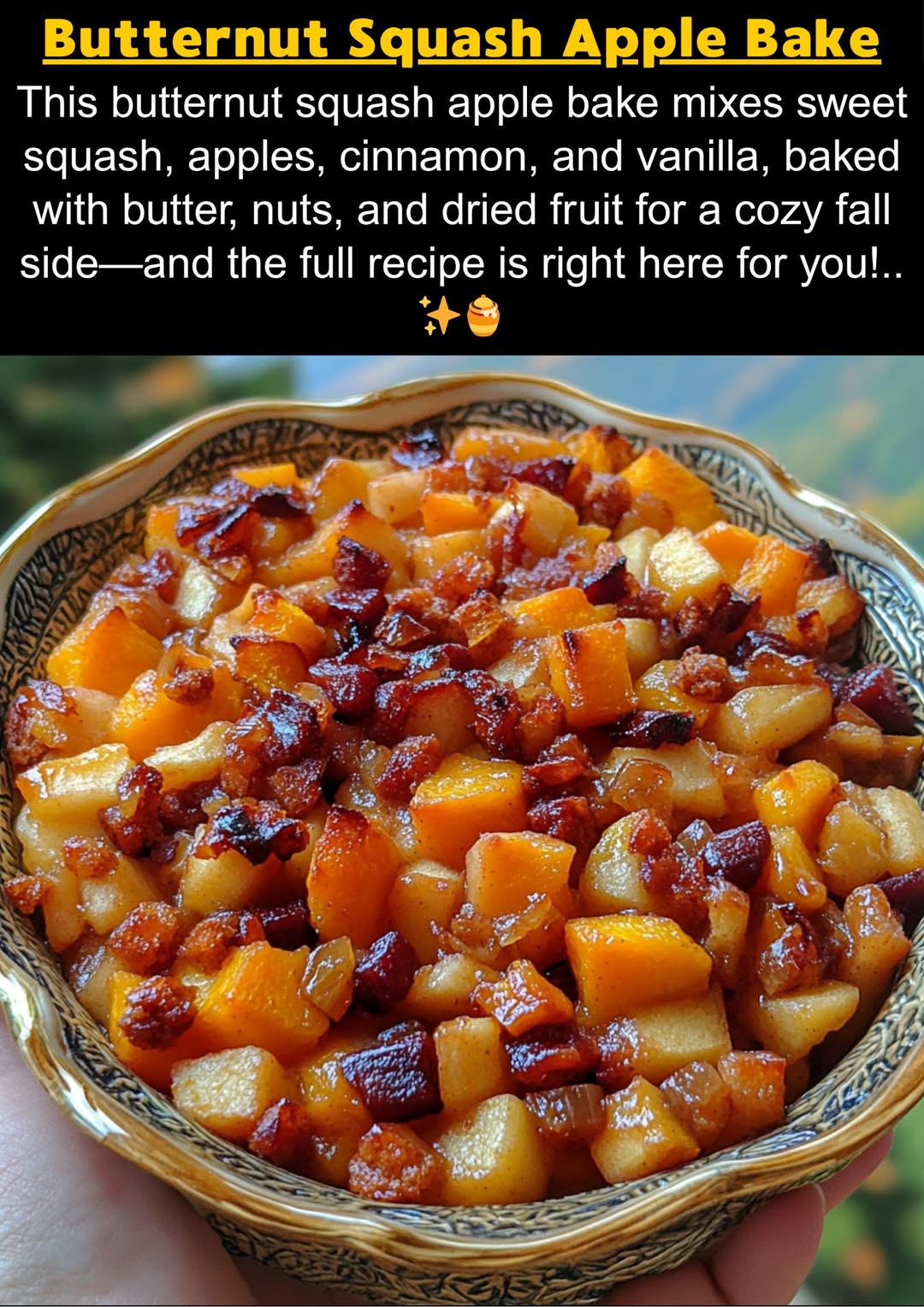 Butternut Squash Apple Bake – glassika recipes
