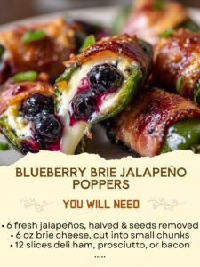 Blueberry Brie Jalapeno Poppers – glassika recipes