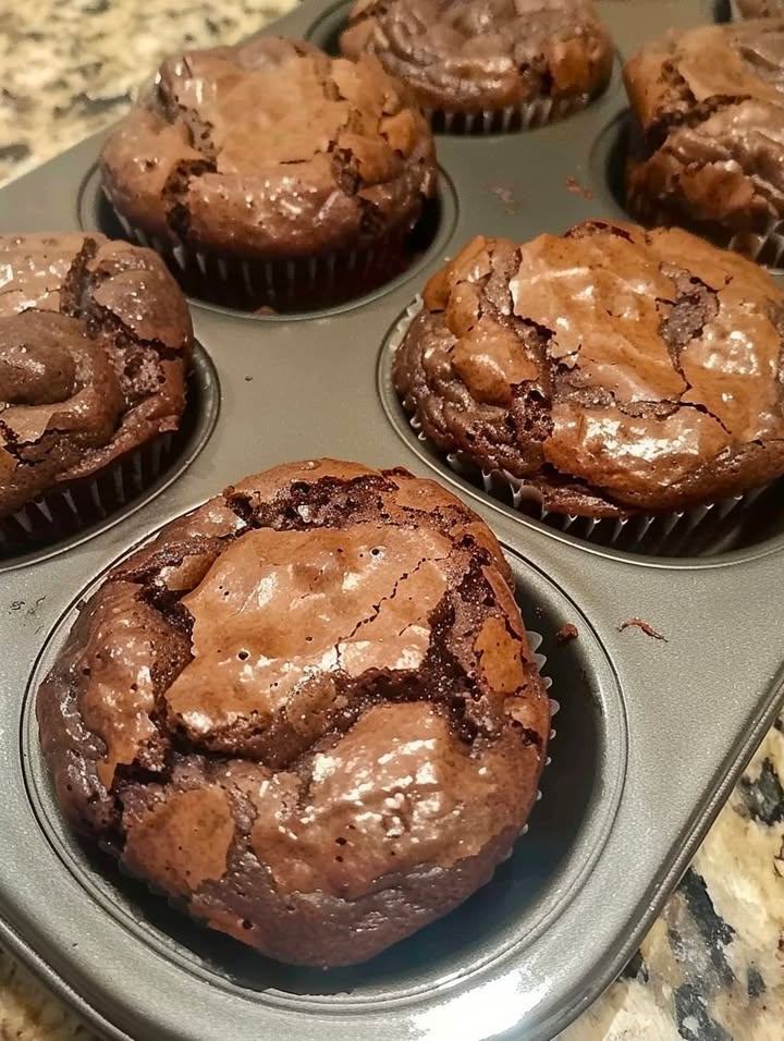 Chewy Edge Brownie Cupcakes – glassika recipes