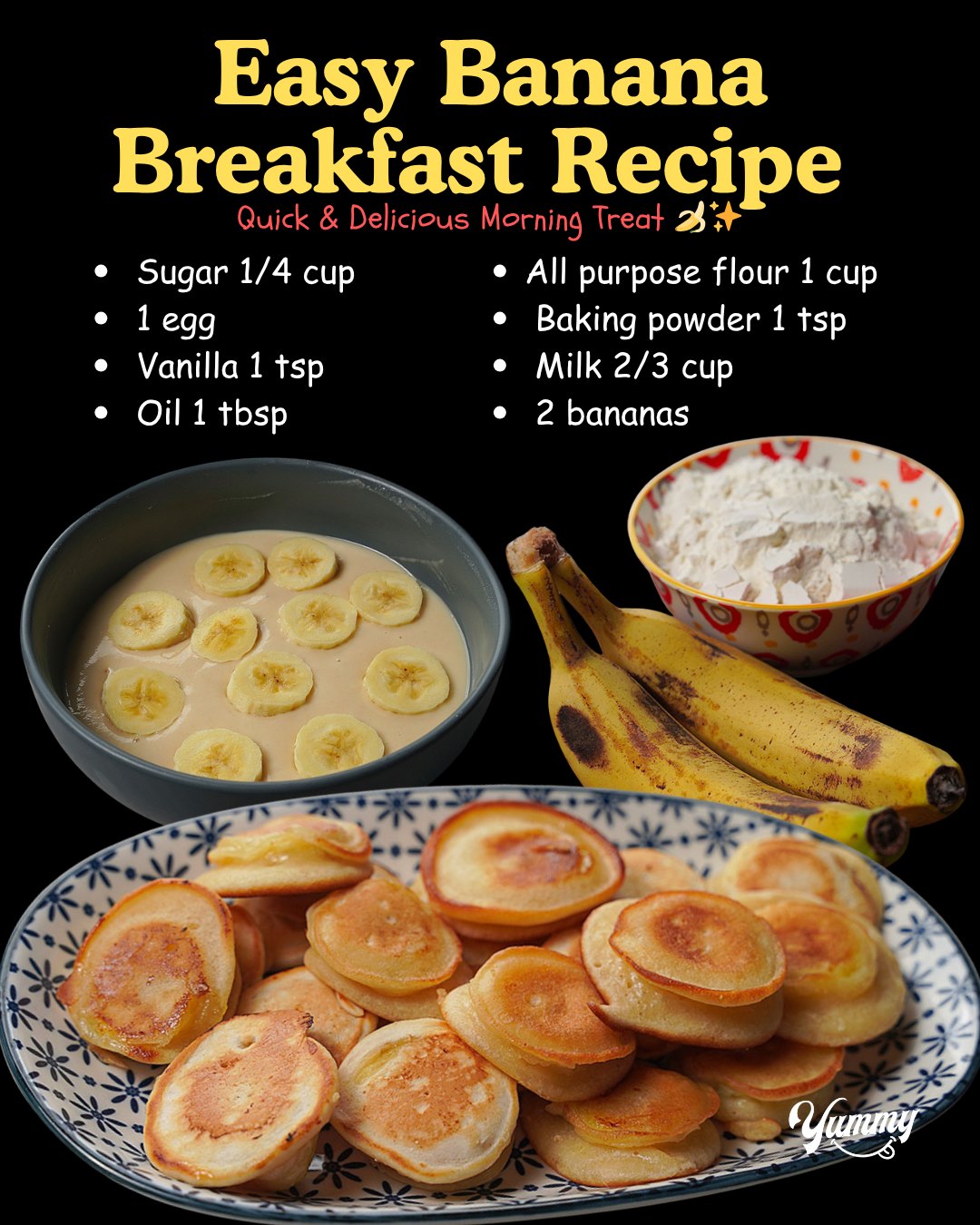 Easy Banana Breakfast Recipe – glassika recipes