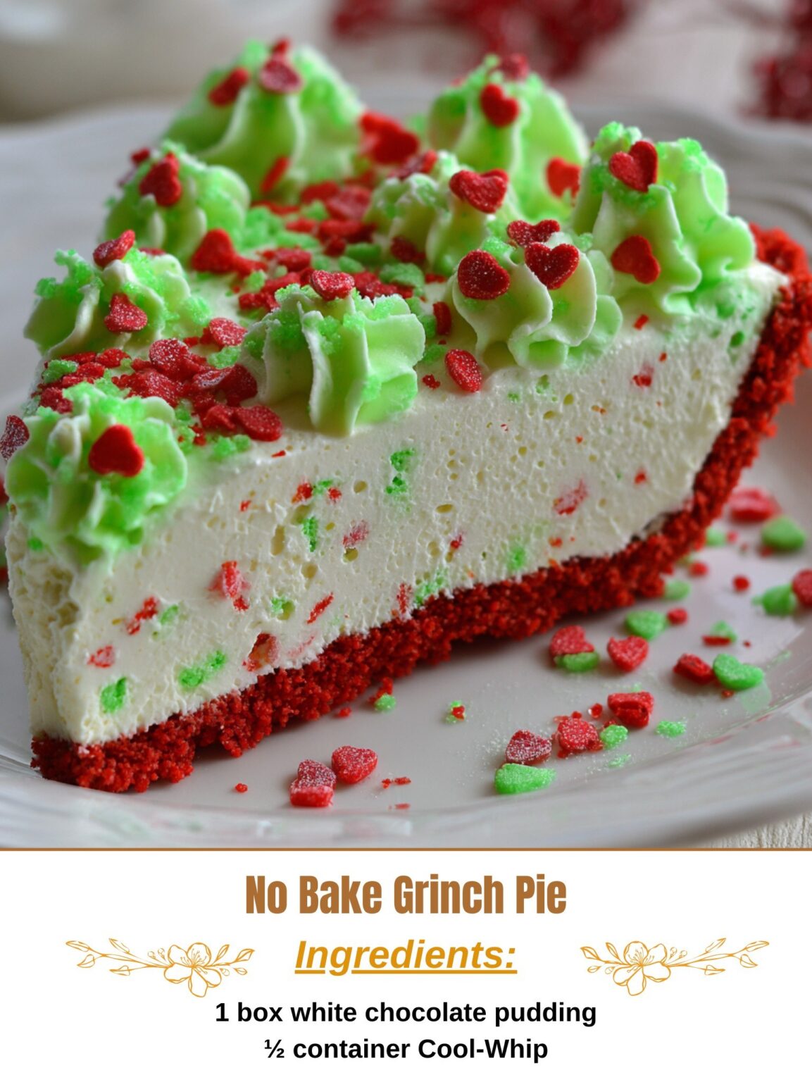 No Bake Grinch Pie – glassika recipes