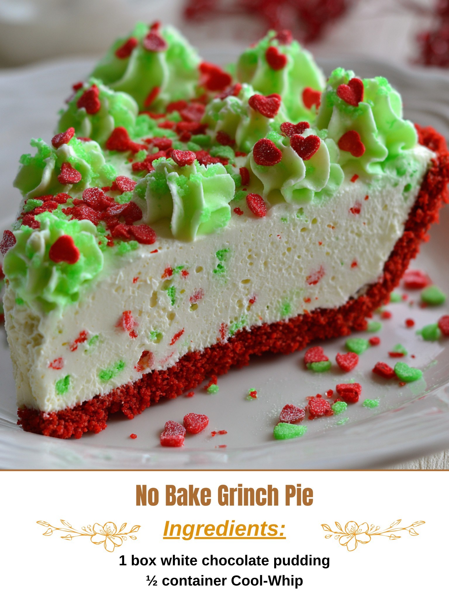 No Bake Grinch Pie – glassika recipes