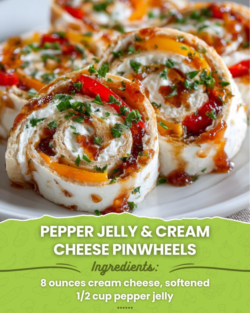 Pepper Jelly Cream Cheese Pinwheels – glassika recipes