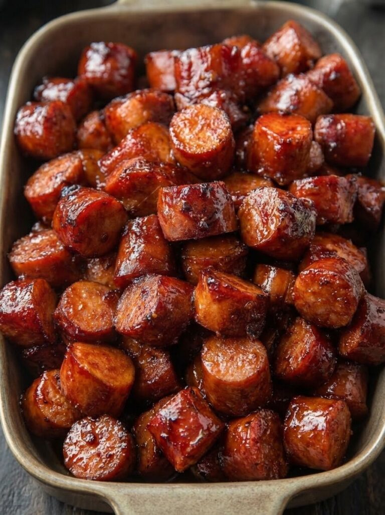 Irresistible Candied Kielbasa Bites – glassika recipes
