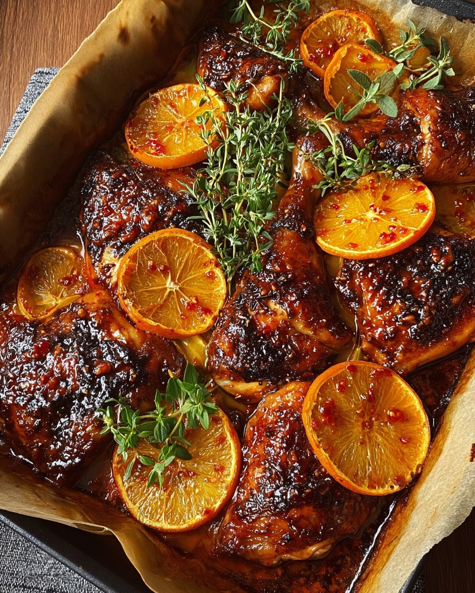 Maple Orange Glazed Chicken Quarters – glassika recipes