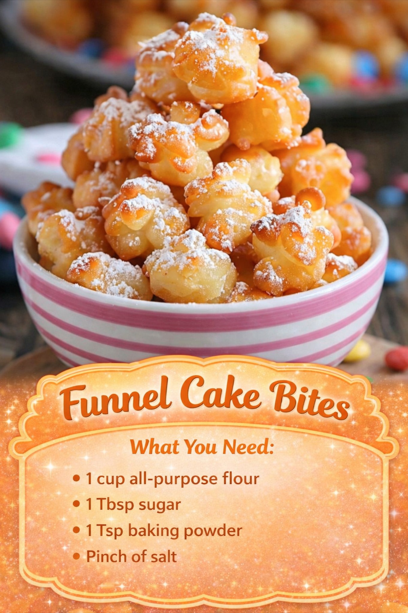 Deliciously Crispy Funnel Cake Bites – glassika recipes